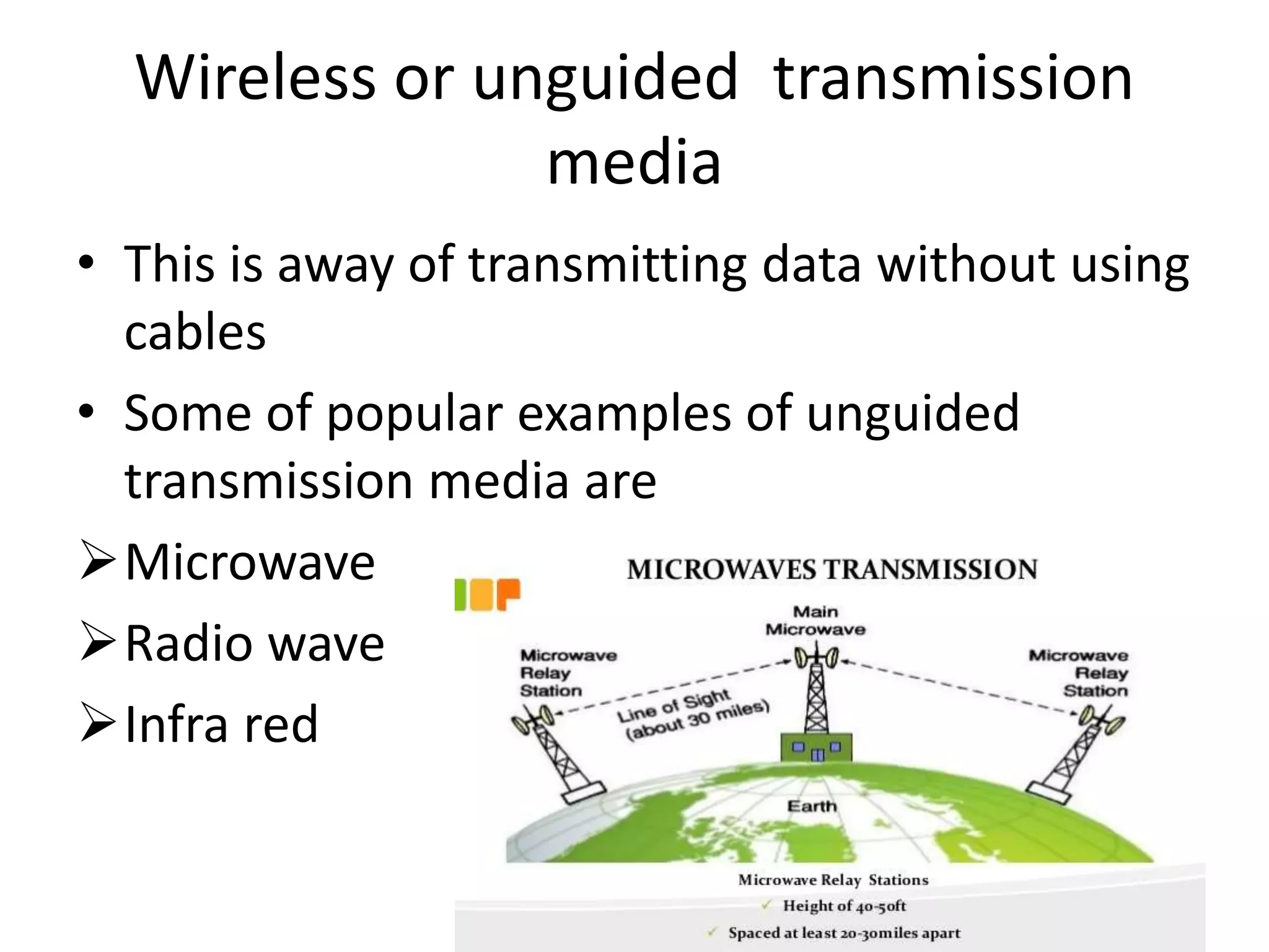 TRANSMISSION MEDIA | PPTX