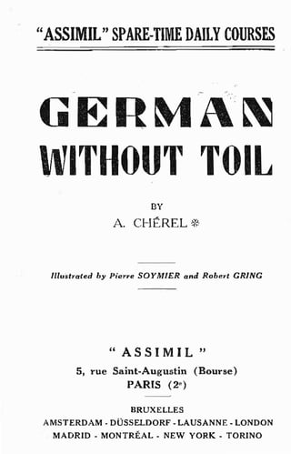 Assimil - German Without Toil.pdf