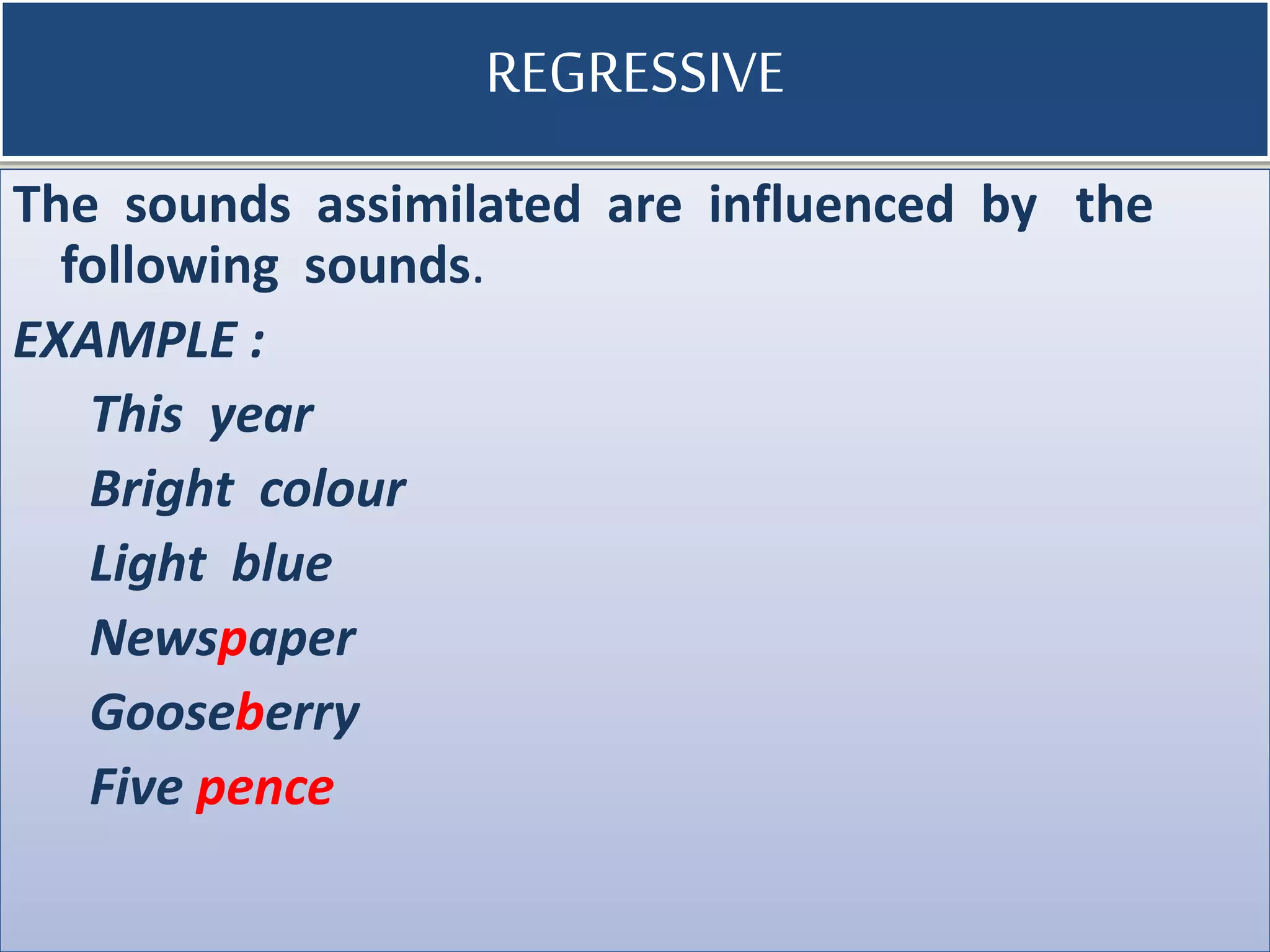Assimilation and Dissimilation | PPTX