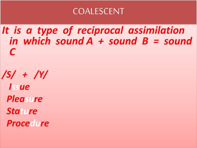 Assimilation and Dissimilation | PPTX