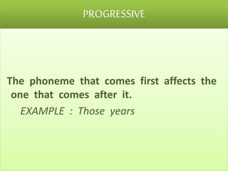 Assimilation and Dissimilation | PPTX