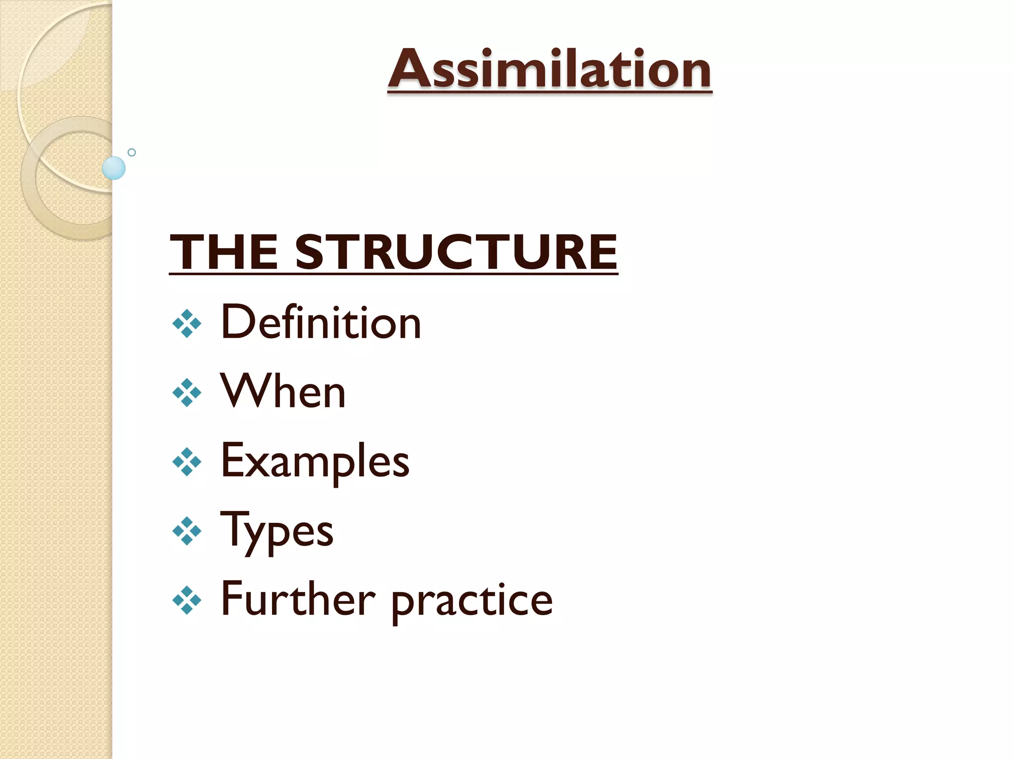 Assimilation in English Language | PDF
