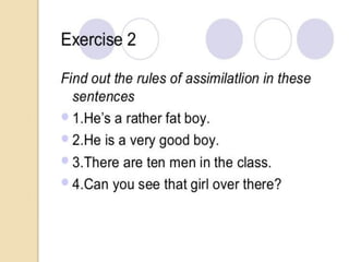 Assimilation in English Language | PDF