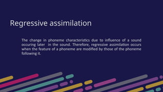 Assimilation in Linguistics | PPTX