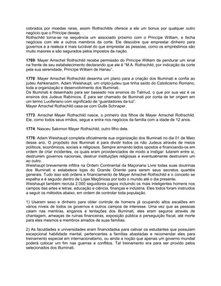 As sinagoga de satanas a linhagem dos rothschild andrew carrington ...