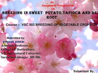 Assing. 2 sweet potato | PPT