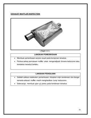 exhaust and emission system assingment | DOCX