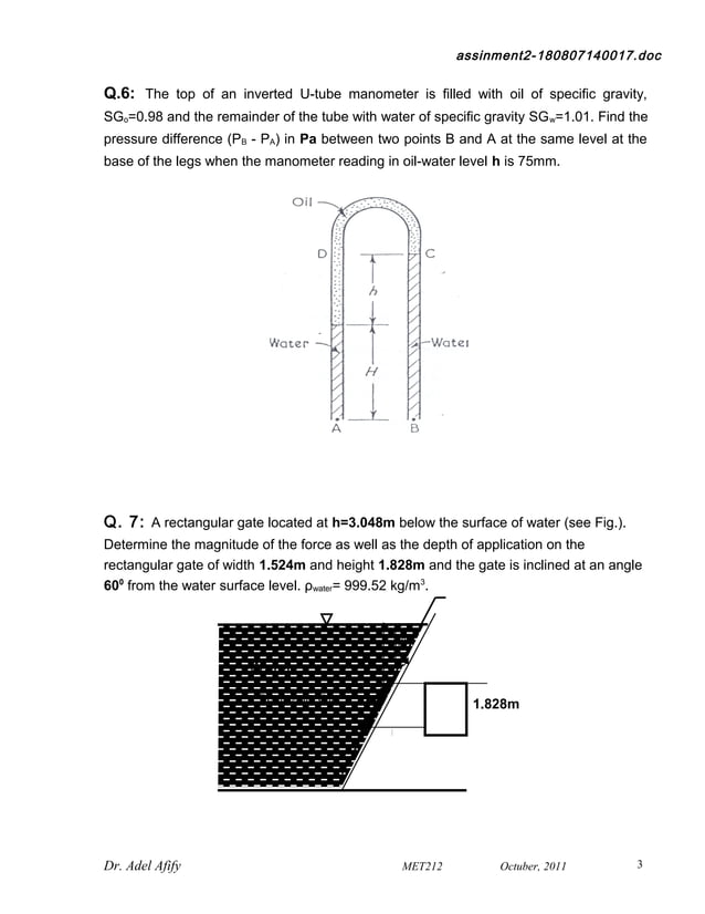 MET212-Assinment 2 | DOC