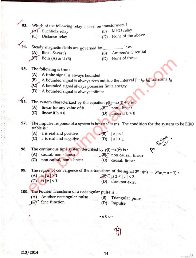 Assistant Engineer AE Electrical PWD Previous question paper.pdf