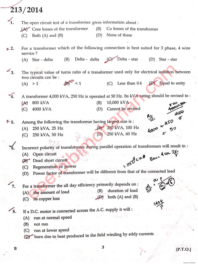 Assistant Engineer AE Electrical PWD Previous question paper.pdf