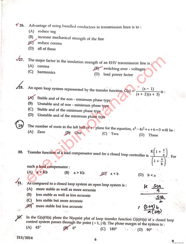 Assistant Engineer AE Electrical PWD Previous question paper.pdf