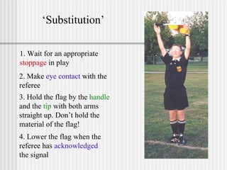 Assistantrefereeflagsignals | PPT