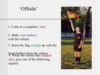 Assistantrefereeflagsignals | PPT