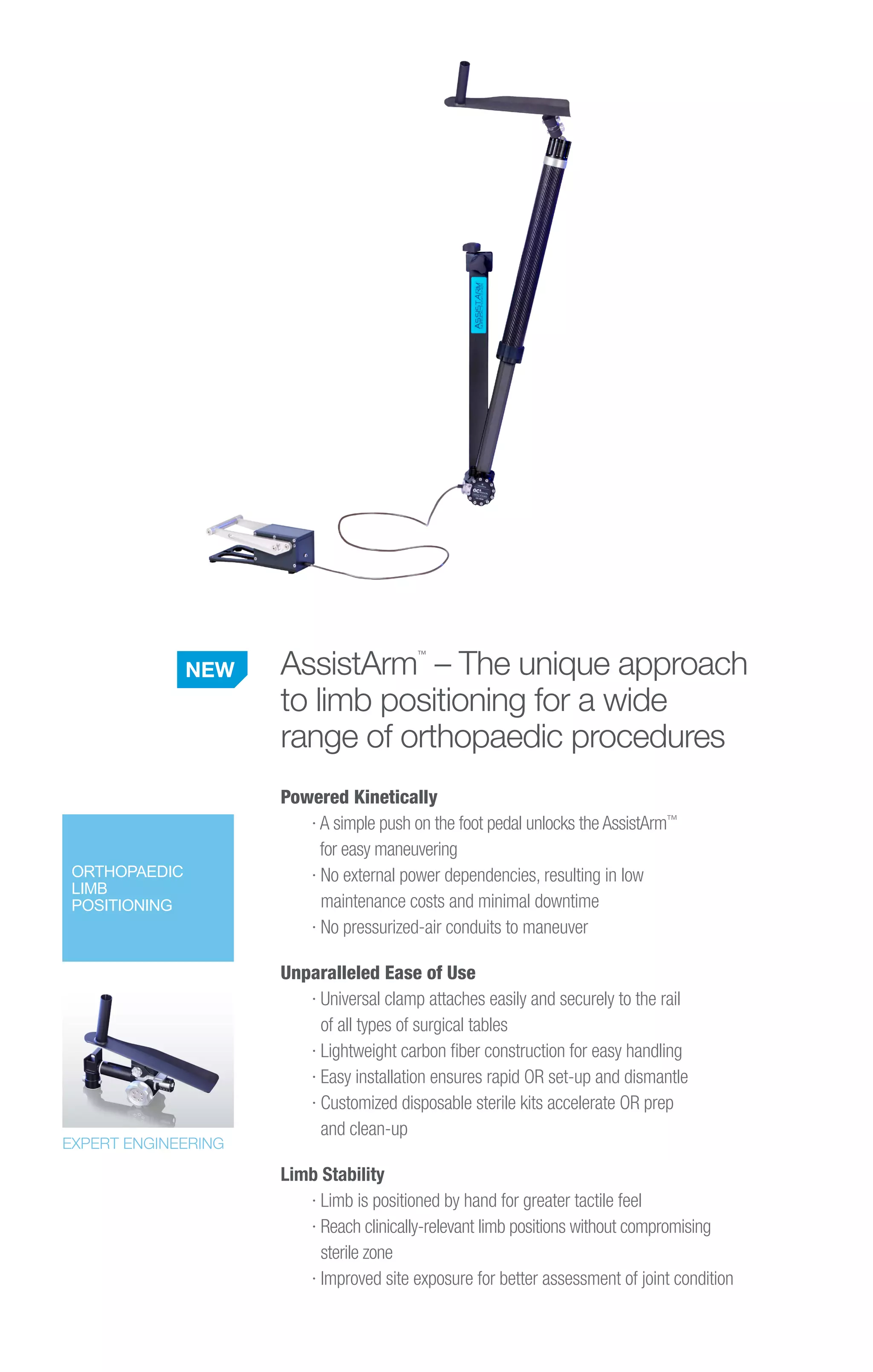 AssistArm™ Limb Positioner | PDF