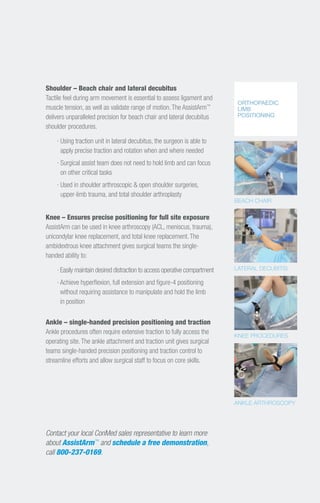 AssistArm™ Limb Positioner | PDF