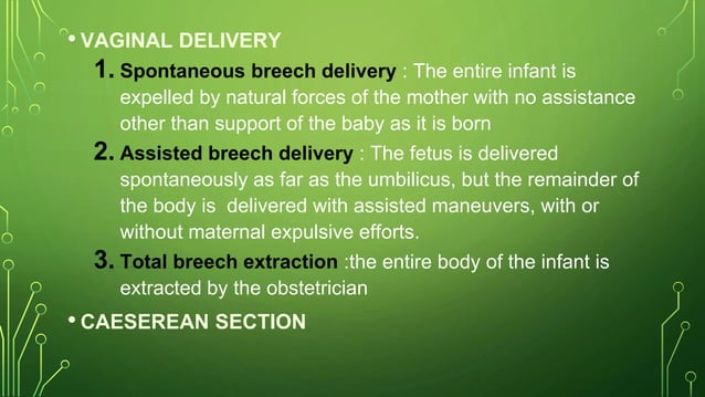 ASSISTED BREECH DELIVERY Dr. Kavitha.pptx