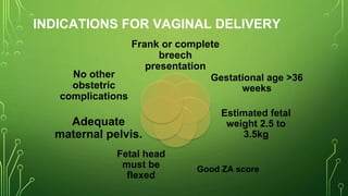 ASSISTED BREECH DELIVERY Dr. Kavitha.pptx