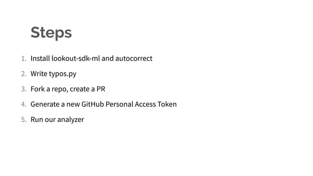 Assisted code review with source{d} lookout | PPT