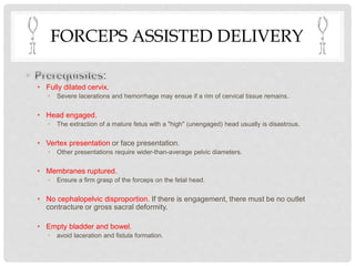 Assisted deliveries | PPT
