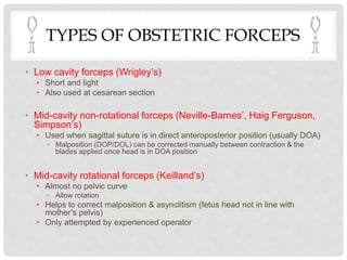 Assisted deliveries | PPTX | Pregnancy | Reproductive Health