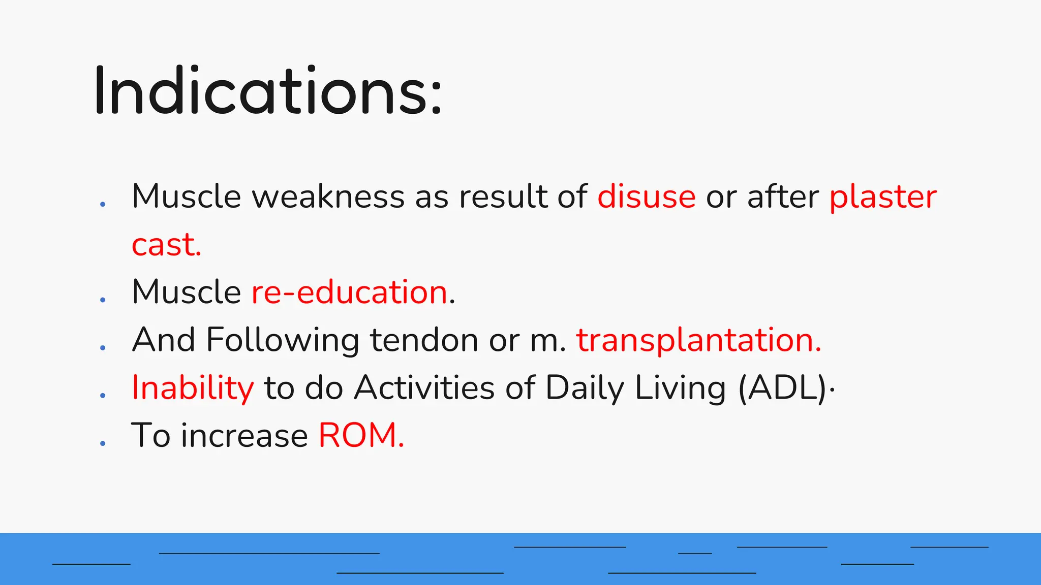 Assisted Exercises: Techniques, Indications, and Benefits | PPTX