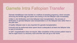 Assisted reproductive techniques | PPT