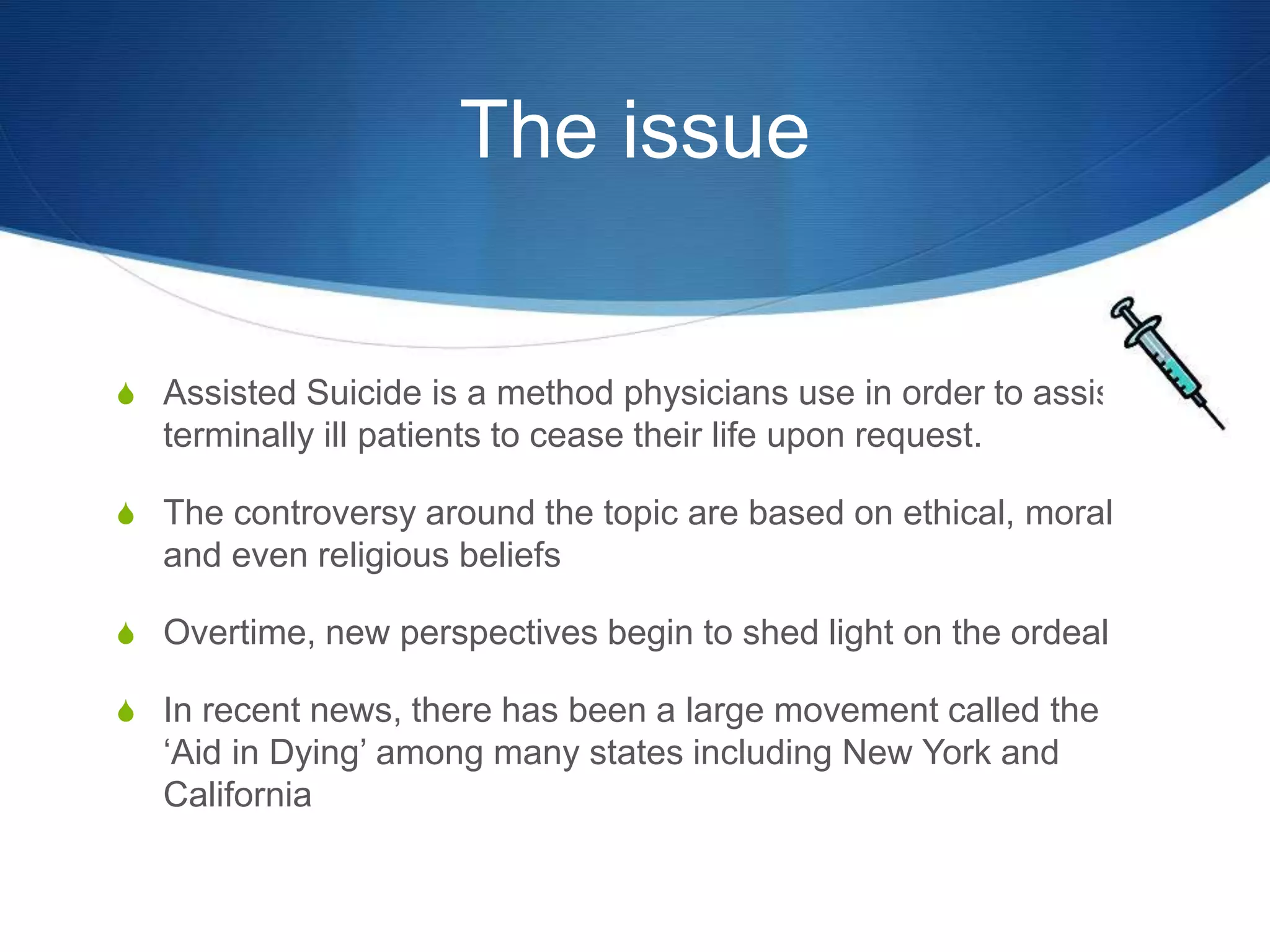 Assisted Suicide | PPTX | First Aid | Injuries