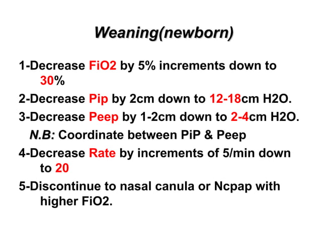Assisted ventilation in neonates | PPT