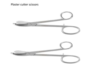 Assist in application & Removal of plaster cast. | PPTX