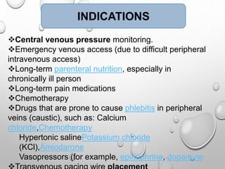 Assisting in cvc line insertion.pptx1 | PPTX