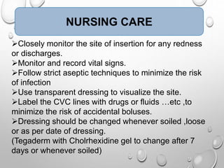 Assisting in cvc line insertion.pptx1 | PPTX