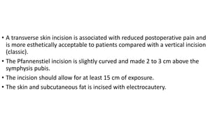 Assisting in lower segment cesarean section | PPTX