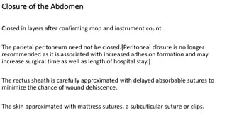 Assisting in lower segment cesarean section | PPTX