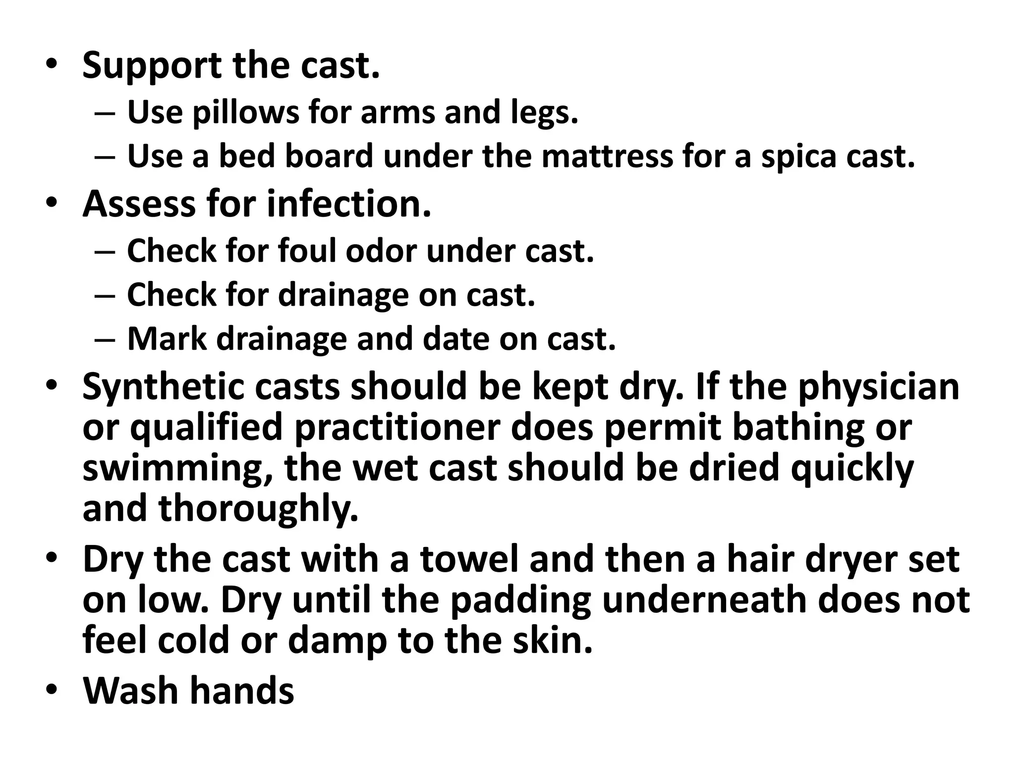 Assisting with Cast application and removal.pptx