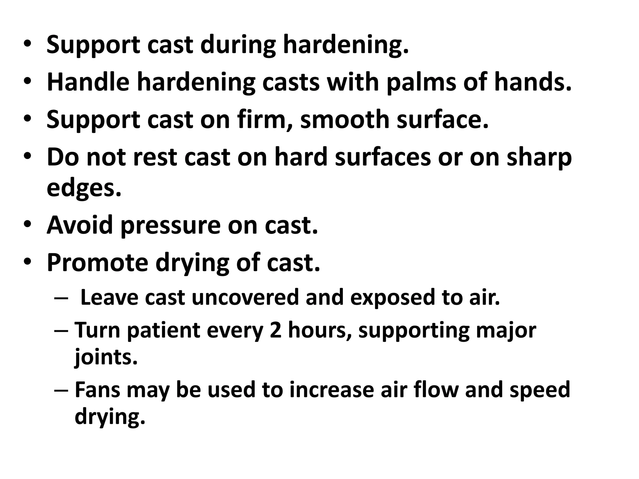 Assisting with Cast application and removal.pptx