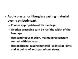 Assisting with Cast application and removal.pptx