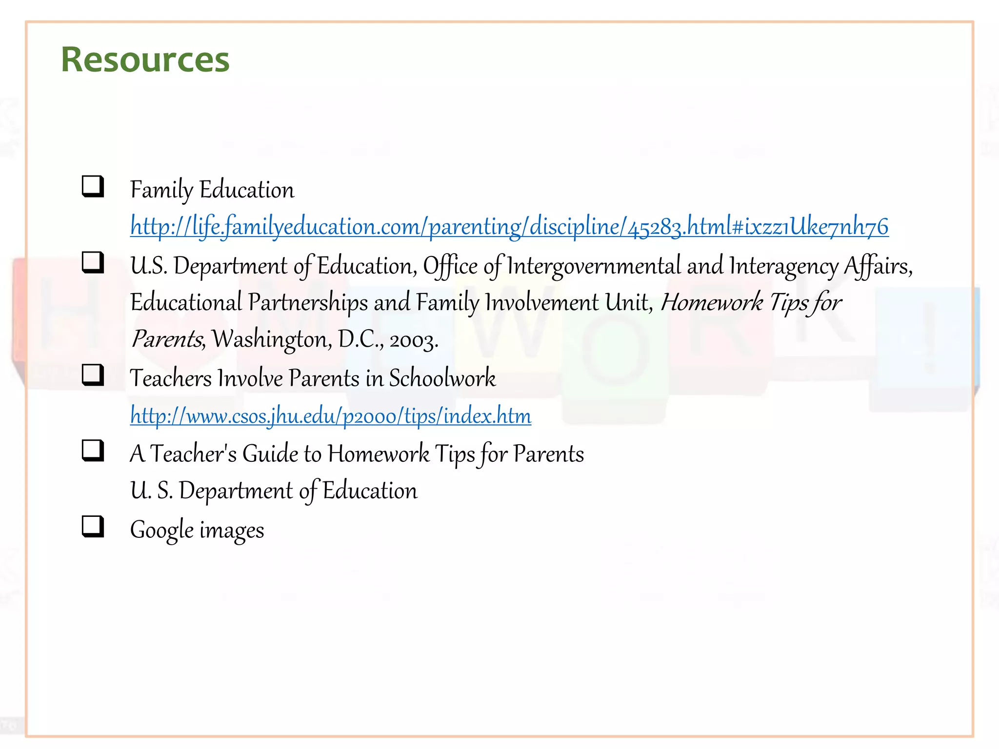 Assisting your children with homework.pptx