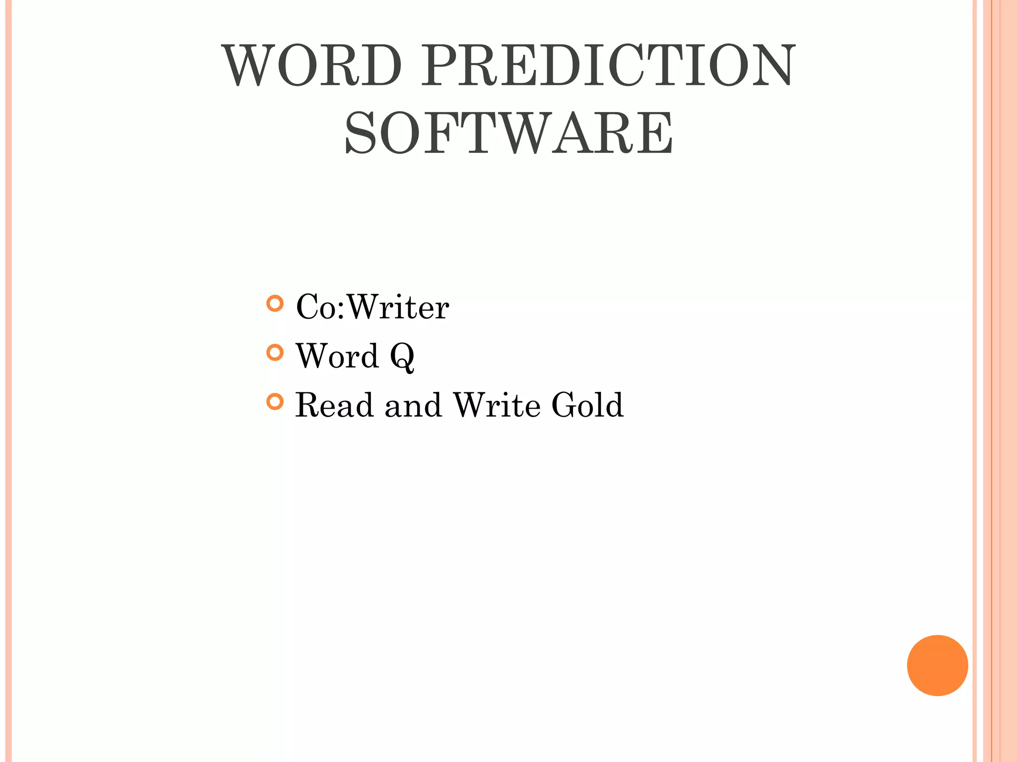 Assistive technologies for cognitive augmentation | PPT