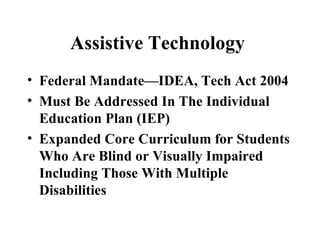 Assistive Technology Assessment | PPT