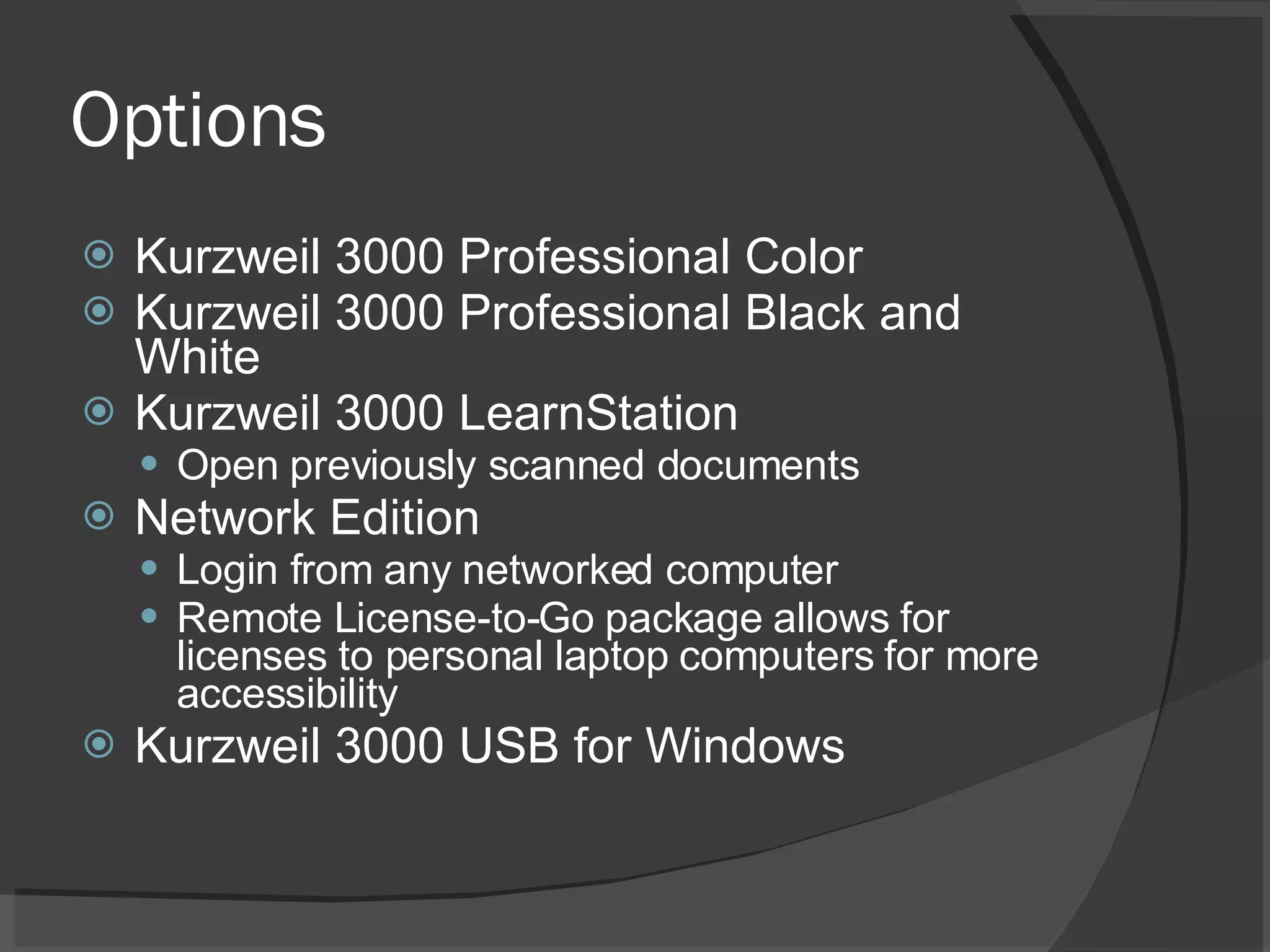 Kurzweil 3000 Software Review | PPT