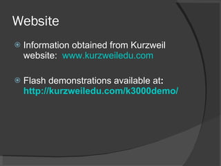 Kurzweil 3000 Software Review | PPT