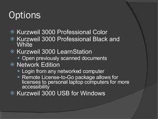 Kurzweil 3000 Software Review | PPT