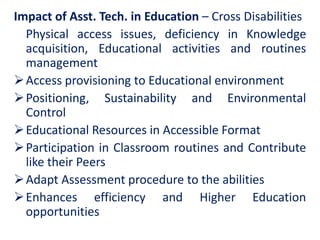 Assistive & Adaptive technology | PPTX