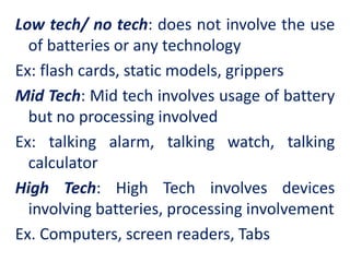 Assistive & Adaptive technology | PPTX