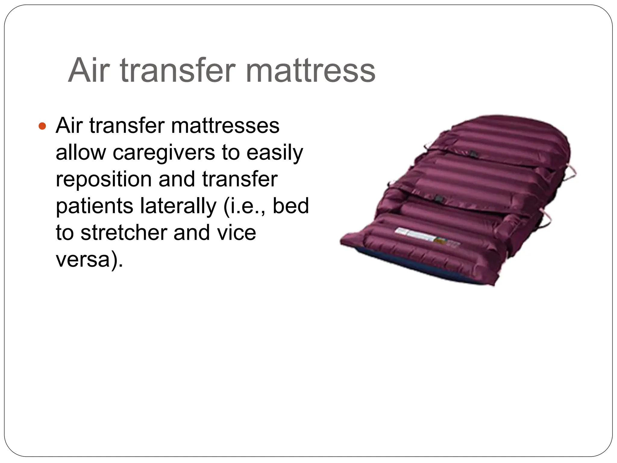 Assistive devices - Used in moving and lifting patients | PPTX
