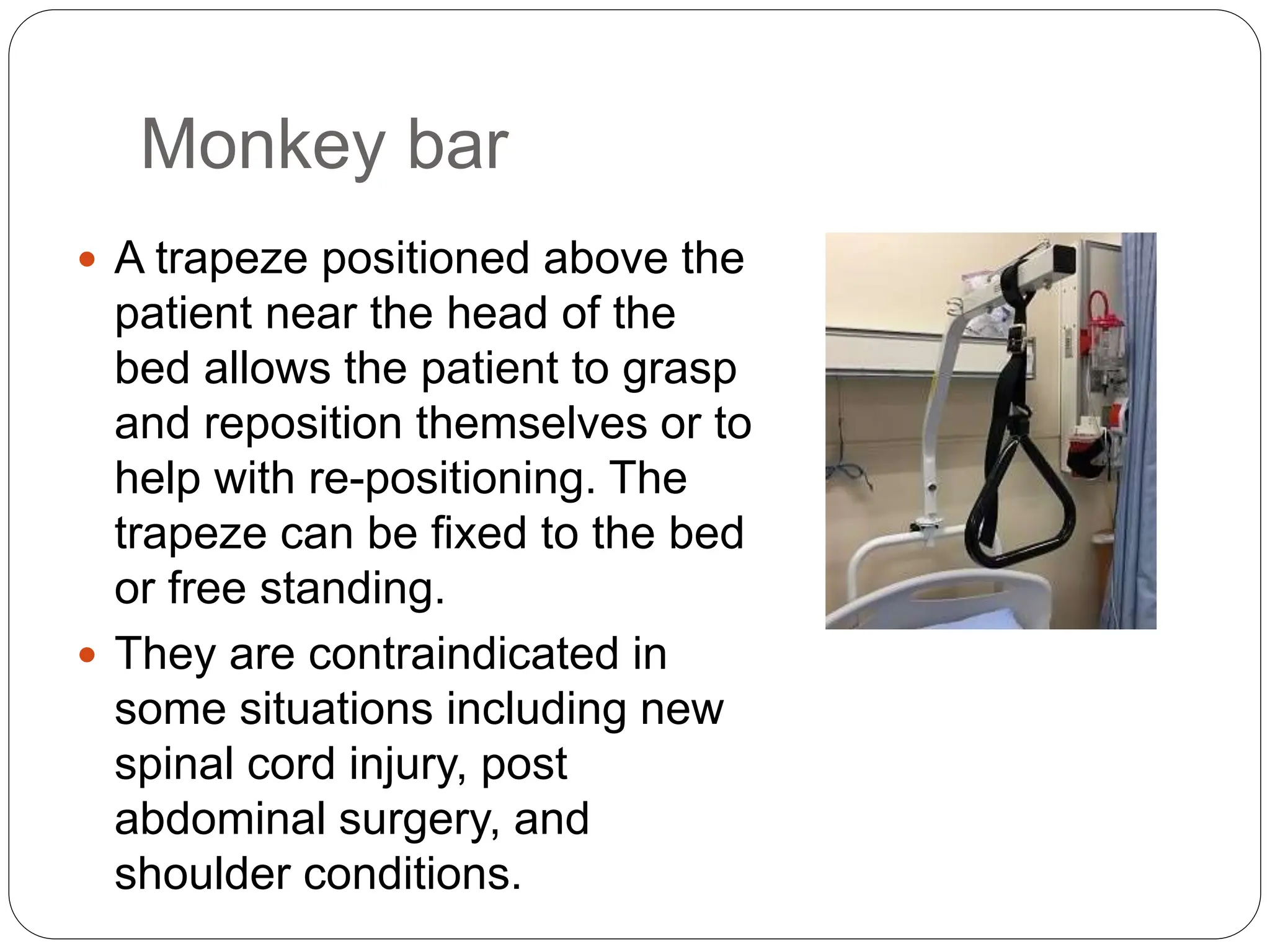 Assistive devices - Used in moving and lifting patients | PPTX