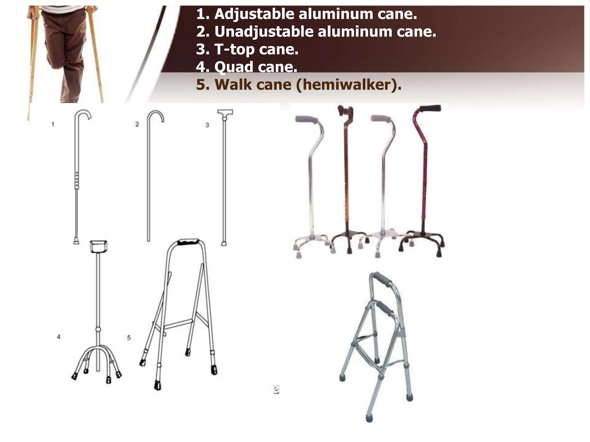 ASSISTIVE DEVICES in Nursing Proceduress | PPTX