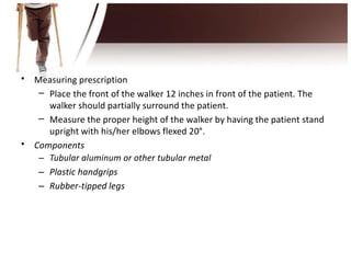 ASSISTIVE DEVICES in Nursing Proceduress | PPTX