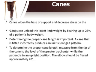 ASSISTIVE DEVICES in Nursing Proceduress | PPTX