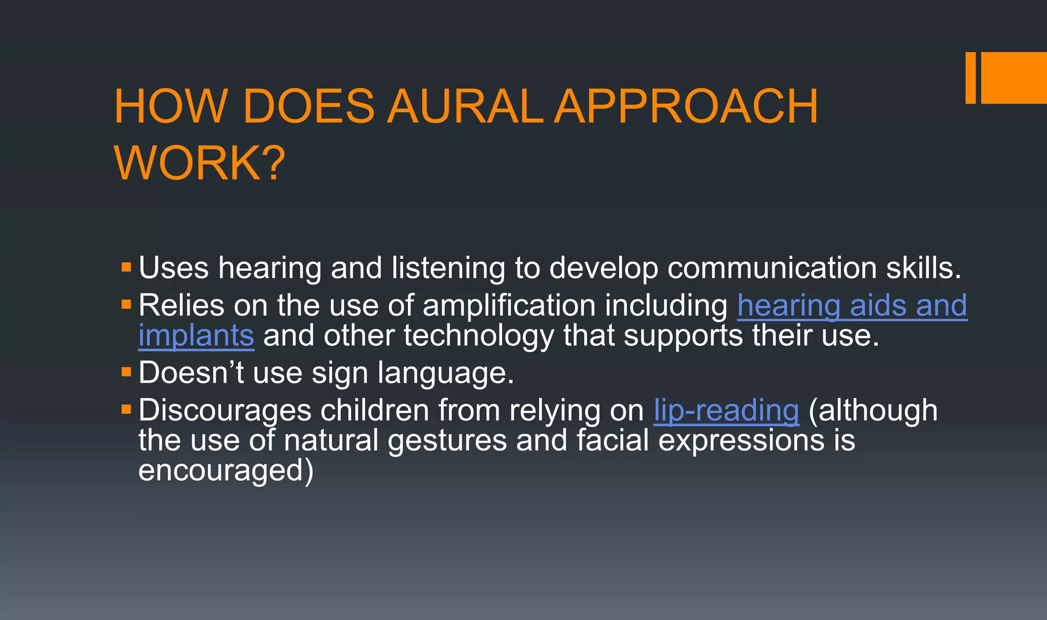 Assistive devices for hearing impairment | PPTX